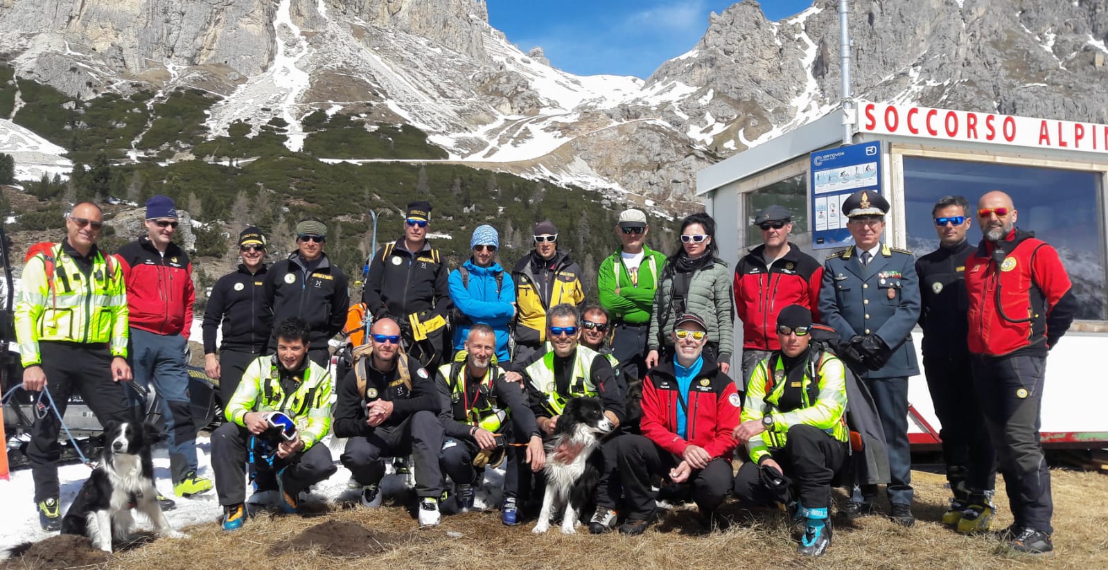 Col Gallina scenario dell'addestramento congiunto tra Soccorso Alpino e ...