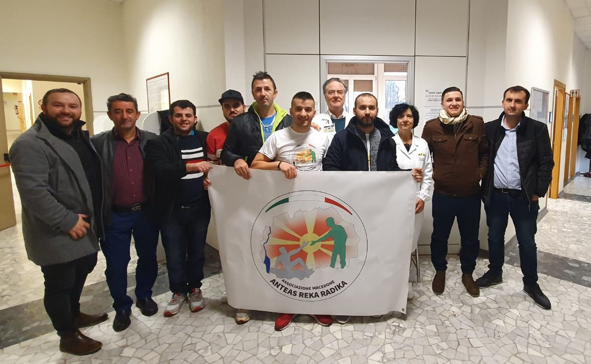 Anteas Reka Radika in campo per le donazioni di sangue