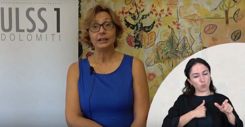 Ulss 1, da oggi anche video informativi tradotti in lingua dei segni Ulss 1, da oggi anche video informativi tradotti in lingua dei segni